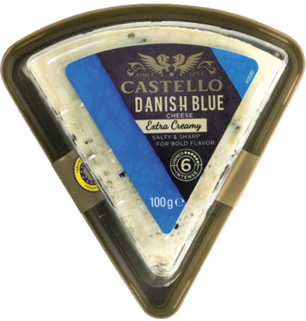 Castello Danish Blue cheese 100g - Mlekoprodukt