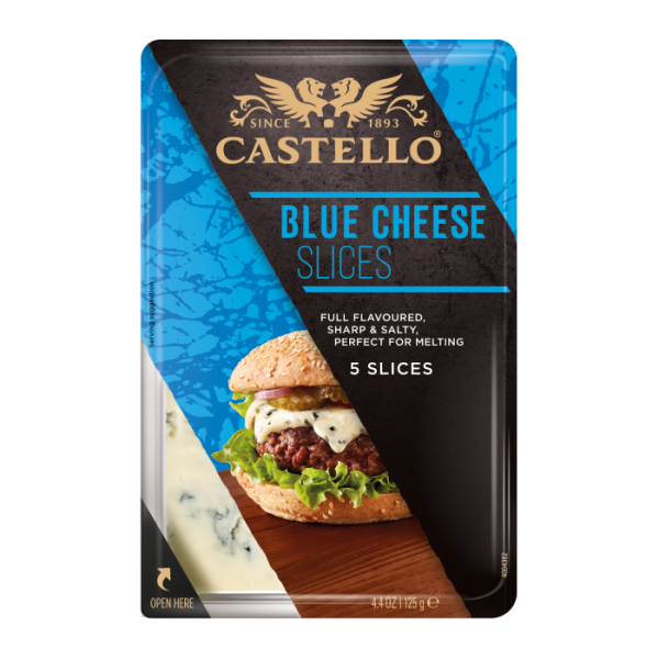 Castello Burger Blue Cheese Slices 150g - Mlekoprodukt