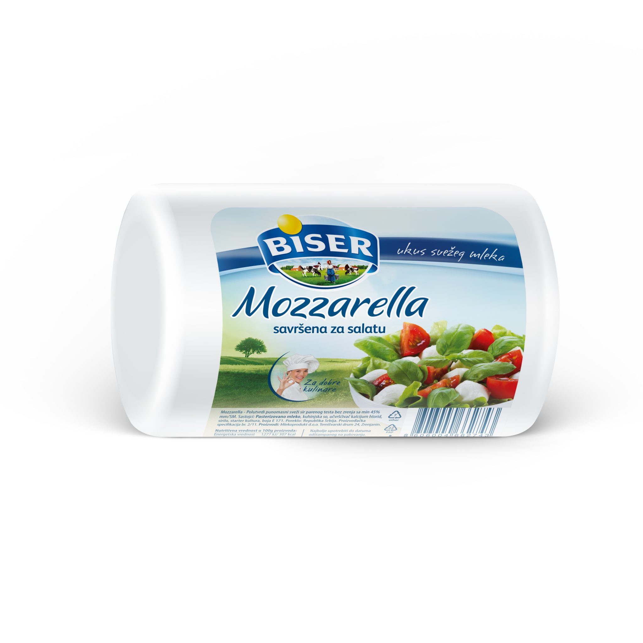 Biser Mozzarella za salatu 450 g - Mlekoprodukt
